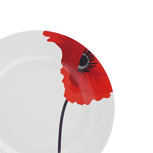 18-Piece Dinnerware Set - Poppy, Service for 6