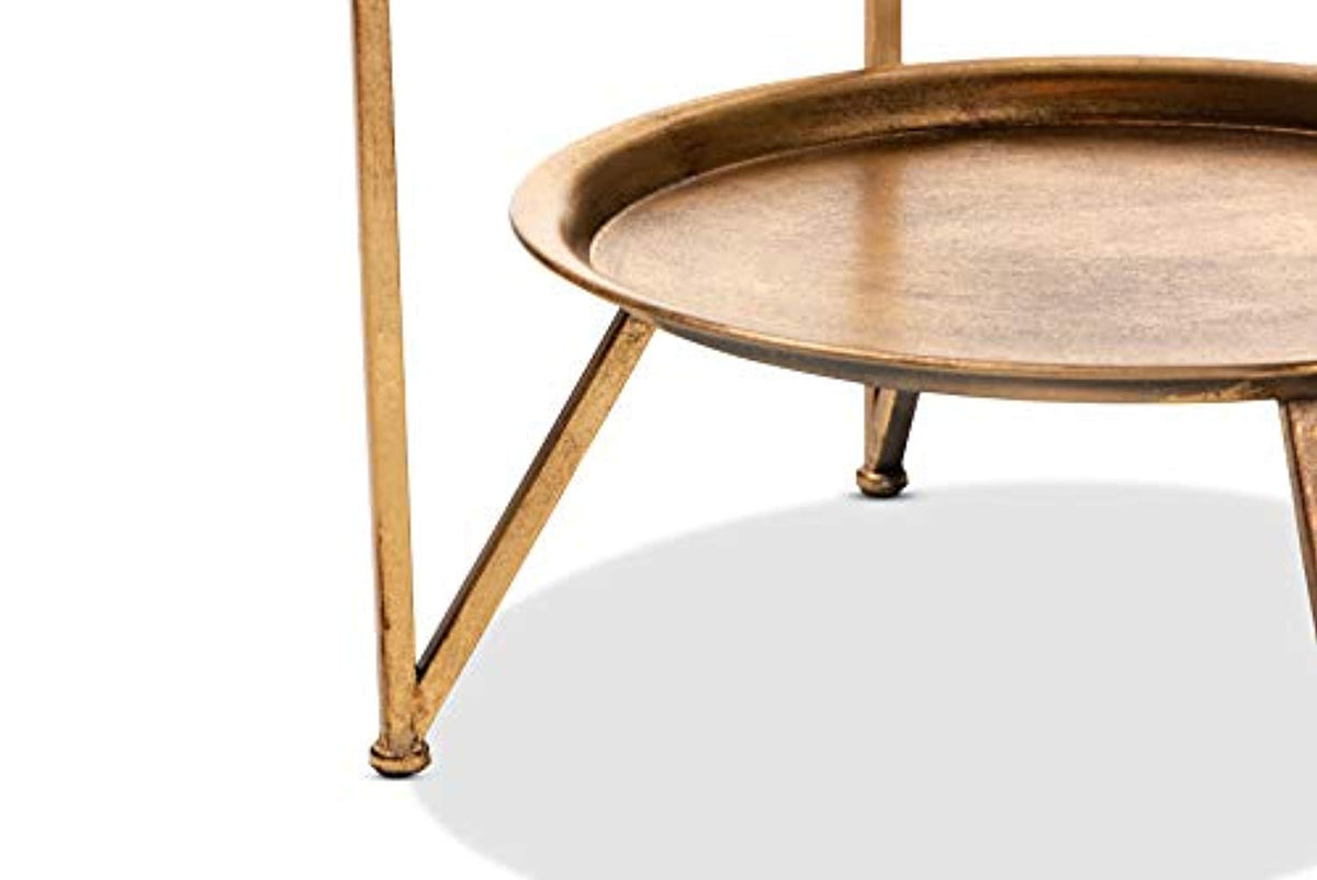 Tables One Size Antique Gold