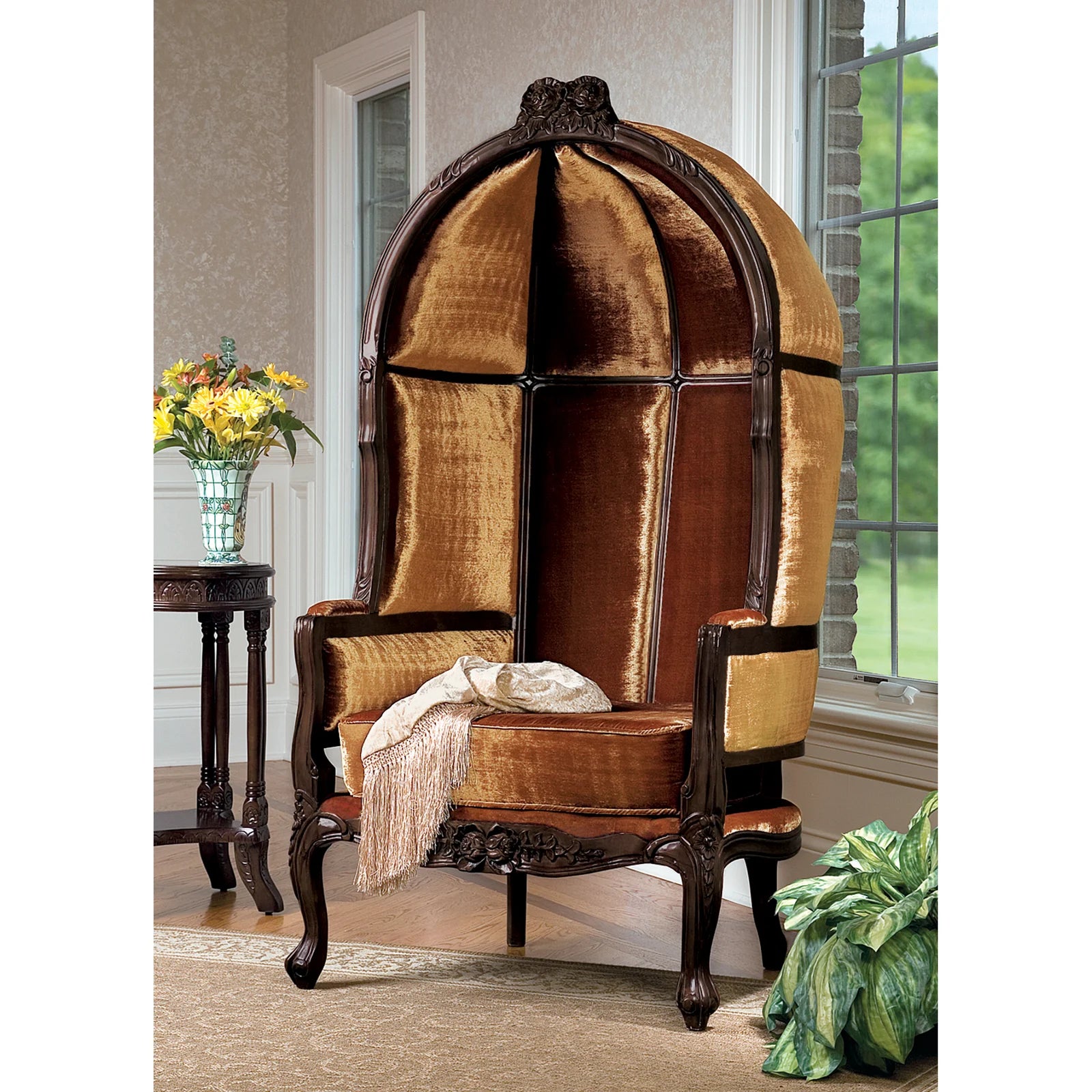 LOUIE DE COTE 32.5'' Wide Balloon Chair