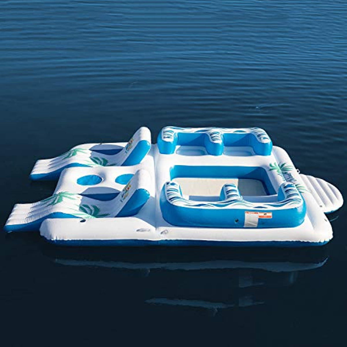 Floating Island 7 Person Inflatable Raft