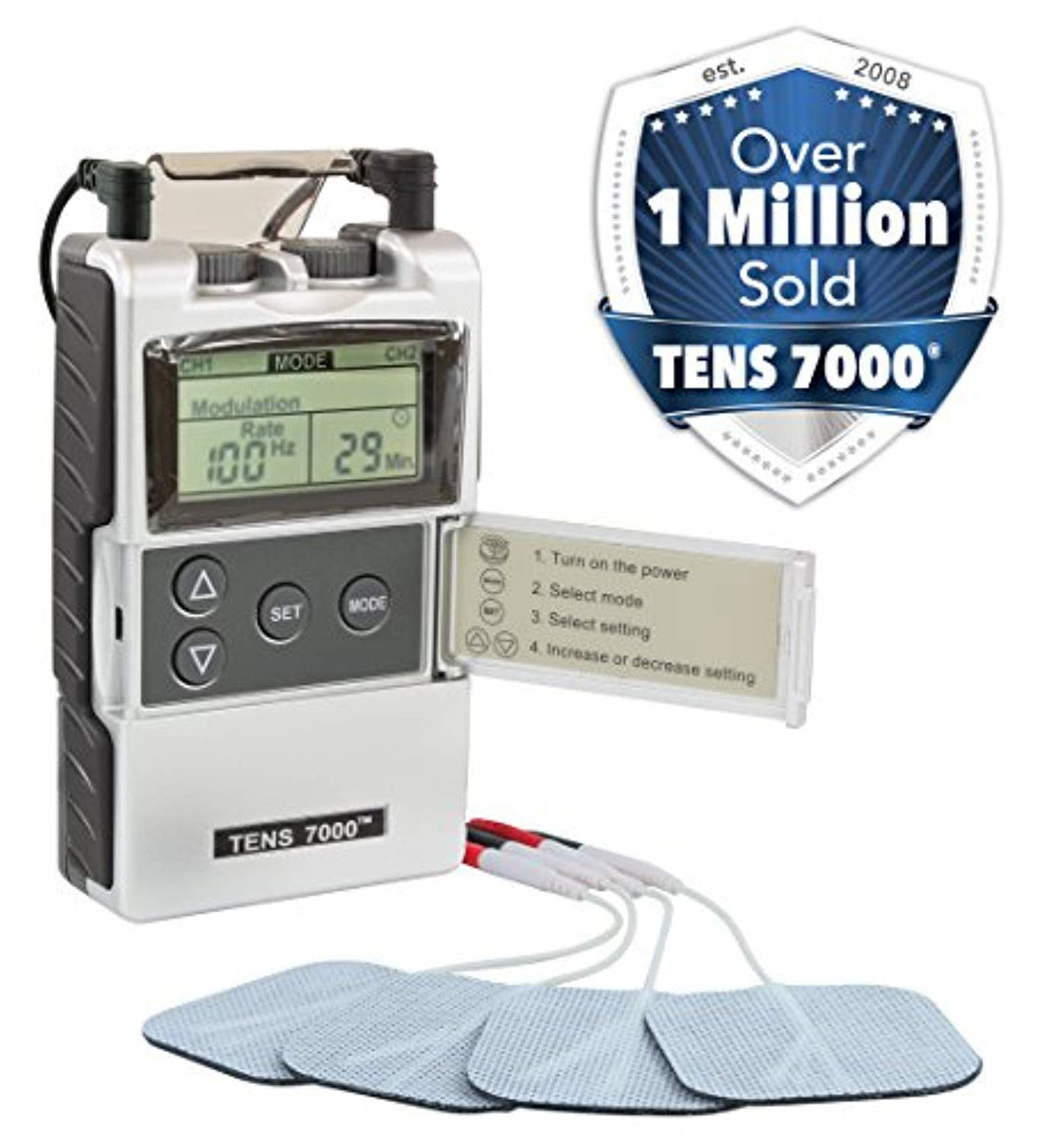 Digital TENS Unit with Accessories
