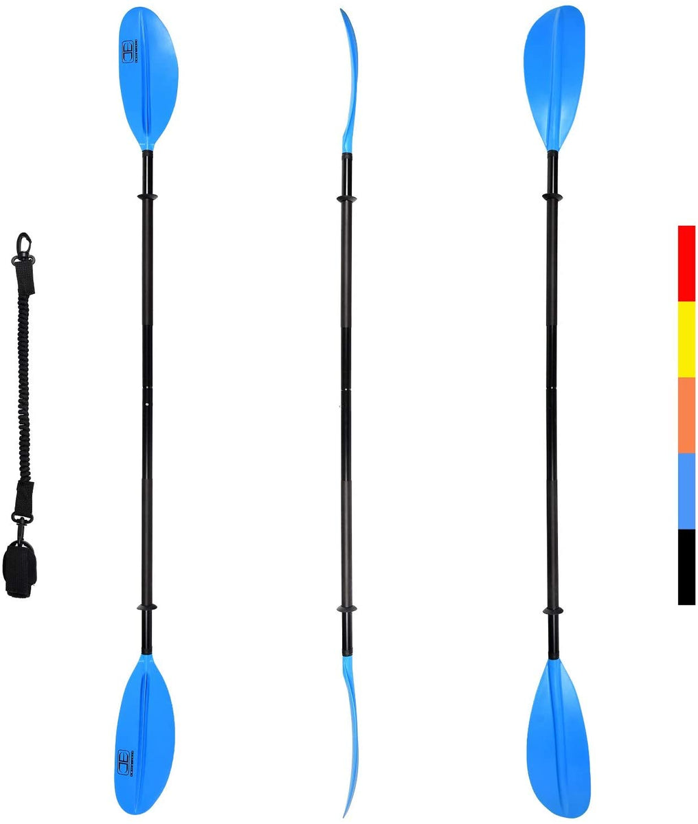 Kayak Paddle - Boating Oar with Paddle Leash