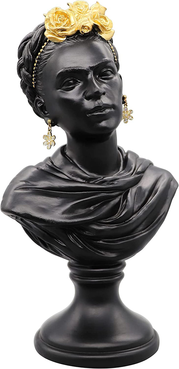 Frida Bust Statue, 12 Inch, Nordic Style Gift Sculpture