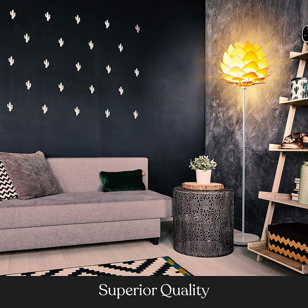 Unique Modern Bohemian (Boho) Standing Light