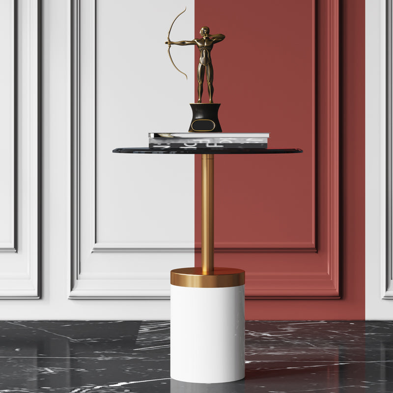 Modern Design Corner Table - Tempered Glass